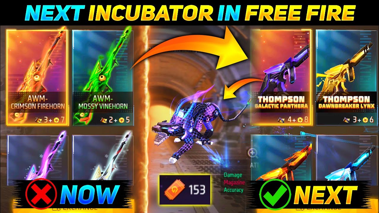 Next incubator Free Fire | FF Next Incubator Bundle | Free Fire New ...