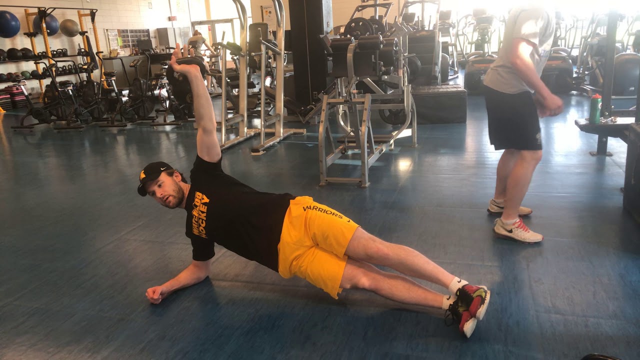 Side Plank with KB Hold - YouTube