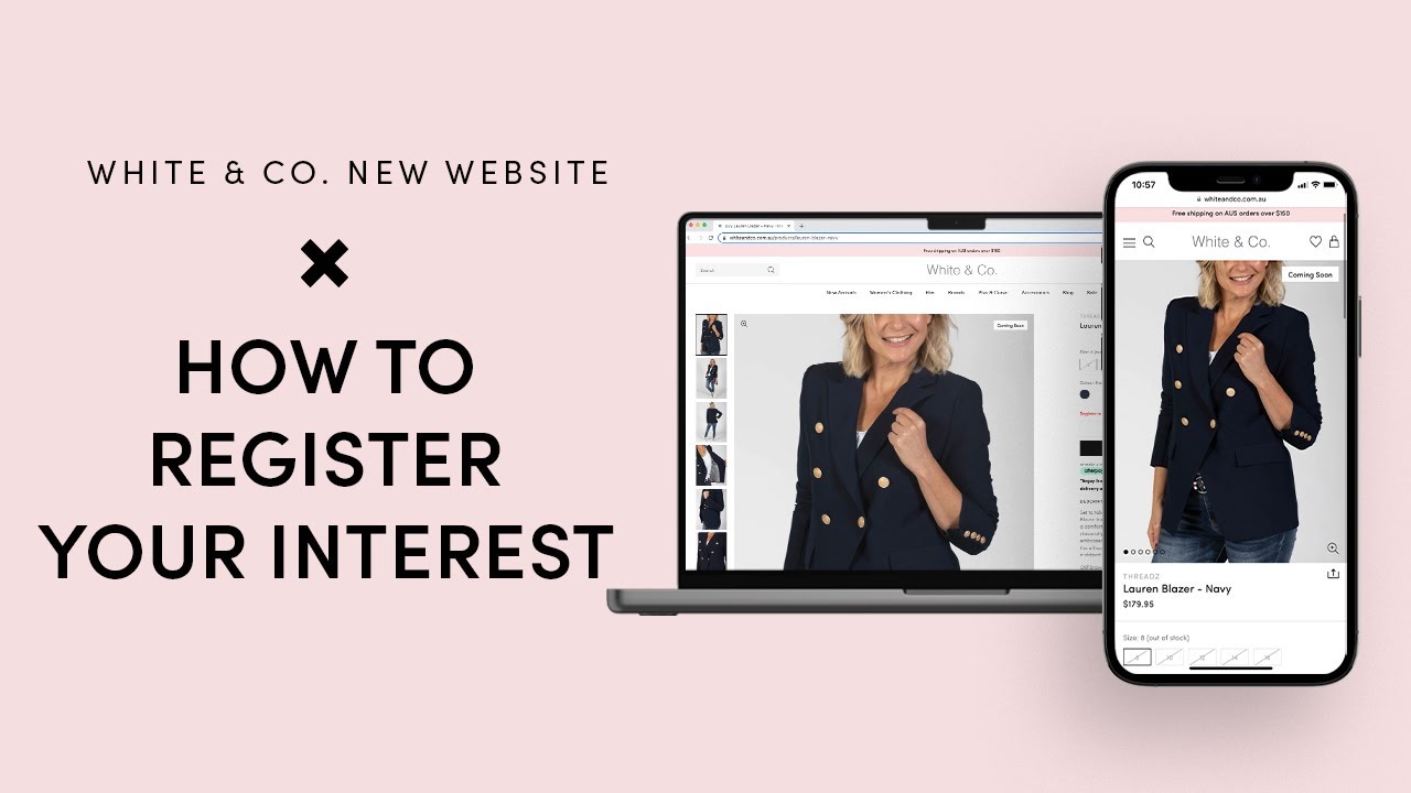 How to Register Your Interest for Sold Out & Coming Soon Products - YouTube