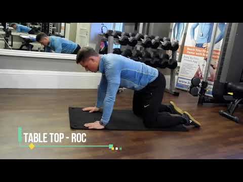 Effective Table Top Rocking Exercise - YouTube