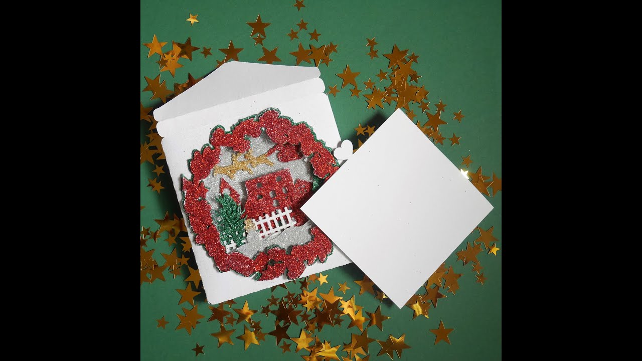 Santa Card Box & Merry Christmas Card Box - YouTube