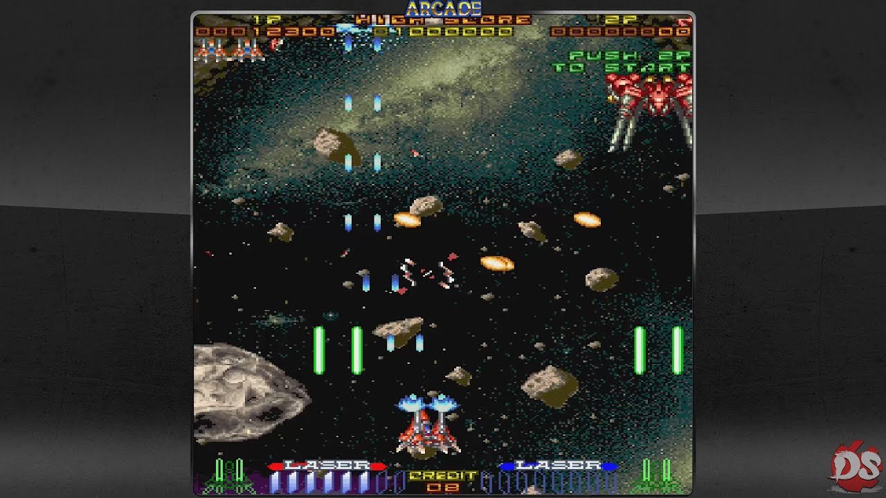 Arcade Playthrough: RayForce - YouTube