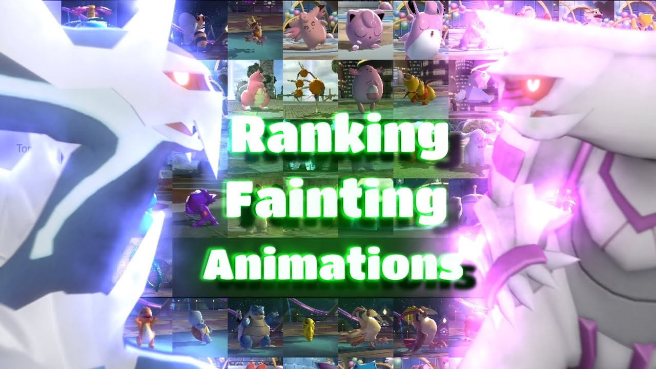 I Ranked Every Pokémon Battle Revolution Fainting Animation! - YouTube