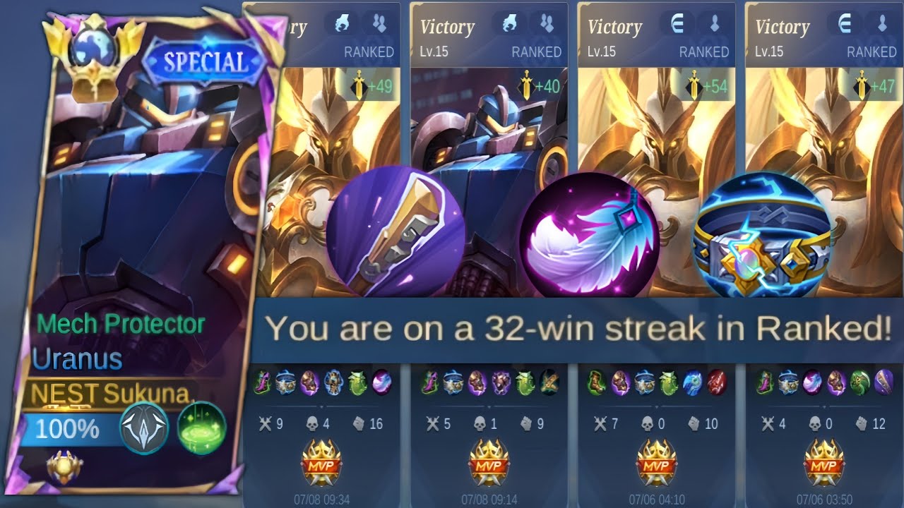 NEWLY BUFFED URANUS ON EXP LANE AND ON JUNGLE STILL OVERPOWERED WITH ...