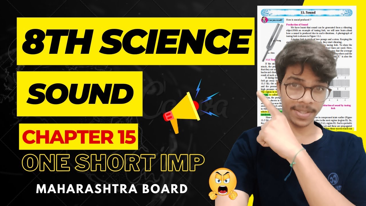 8th Science | Sound | Chapter 15 | One Short Imp Maharashtra Board ...