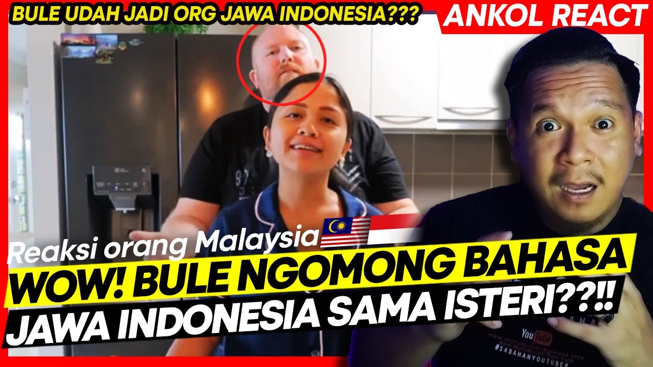 🔴🇮🇩BULE DI AJAK NGOMONG BAHASA JAWA DARI ISTERI BULE KAYAK BINGUNG ATAU ...