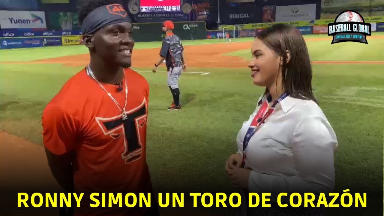 Ronny Simon "Soy de la romana y es un sueño estar con los Toros" #lidom ...