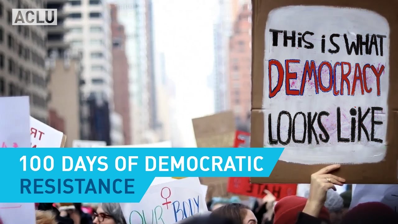 100 Days of Democratic Resistance - YouTube