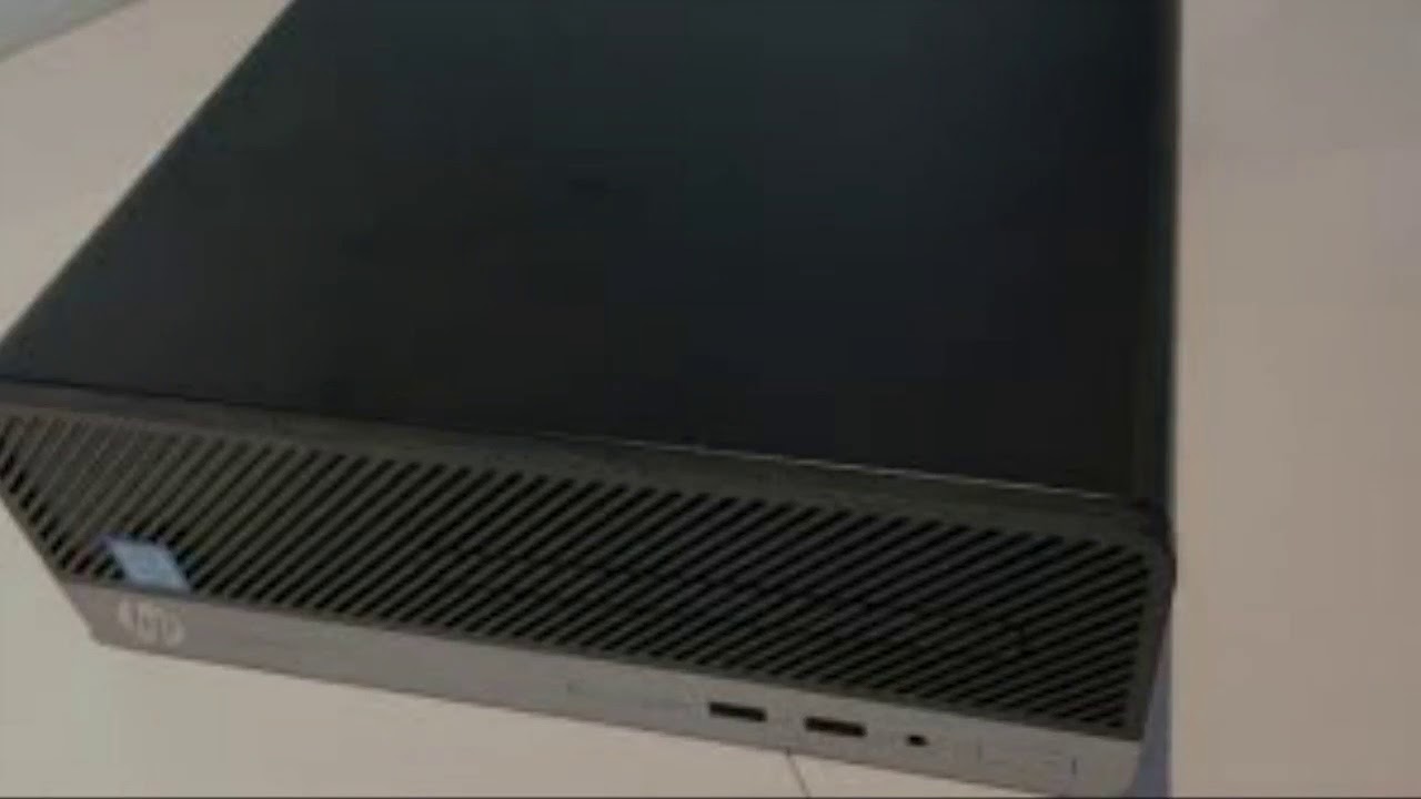 HP Prodesk 400 G4 Tower Pc Desktop Review - YouTube