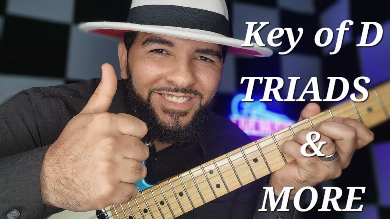 LIVE: Key of D Triads and More. Learning Together Stream - YouTube