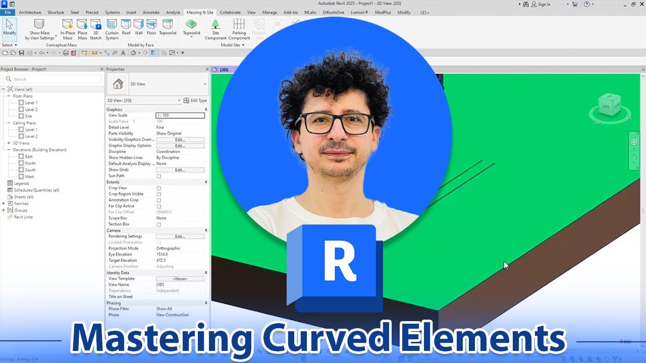 Mastering Curved Elements in Revit: Advanced Techniques! - YouTube