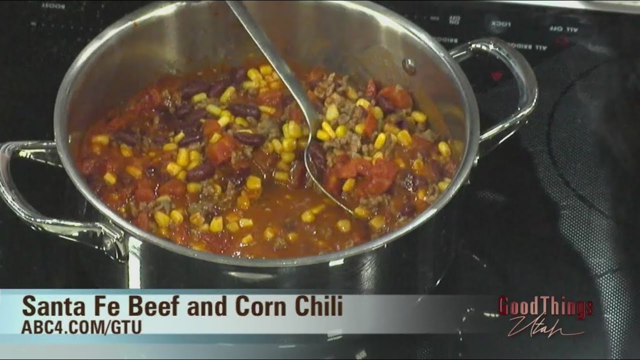 Santa Fe Beef and Corn Chili - YouTube