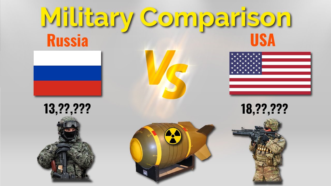 Military Force Comparison | Who will Win?? | USA vs Russia | 3D ...
