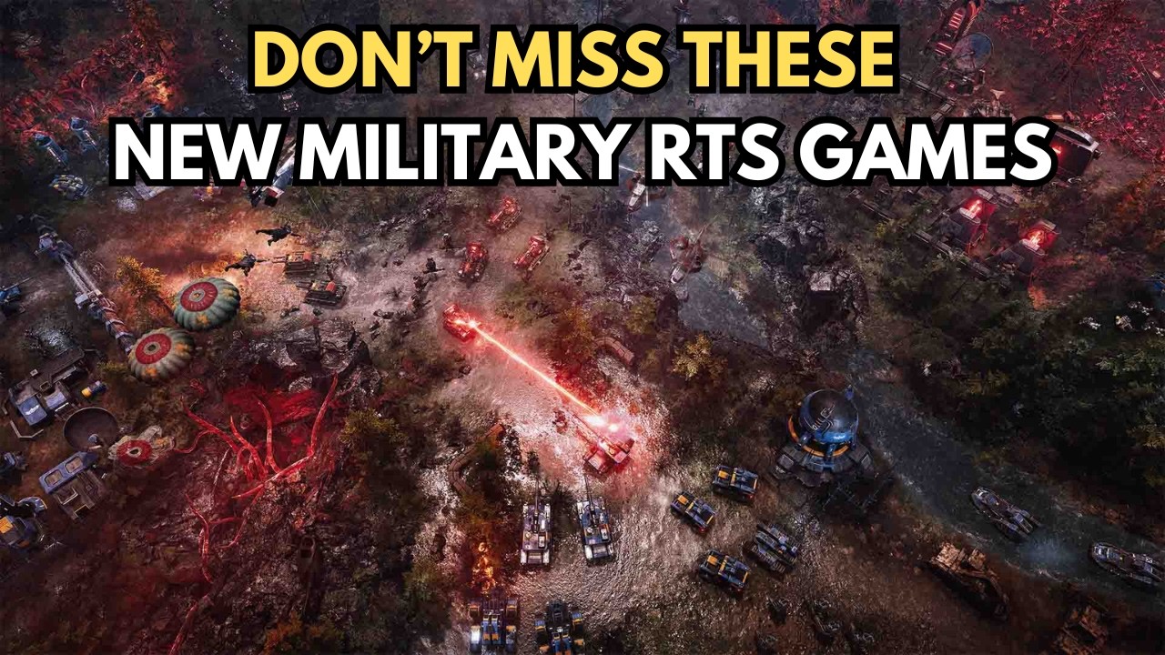Top New Military RTS Games You Must Play in 2025 - YouTube
