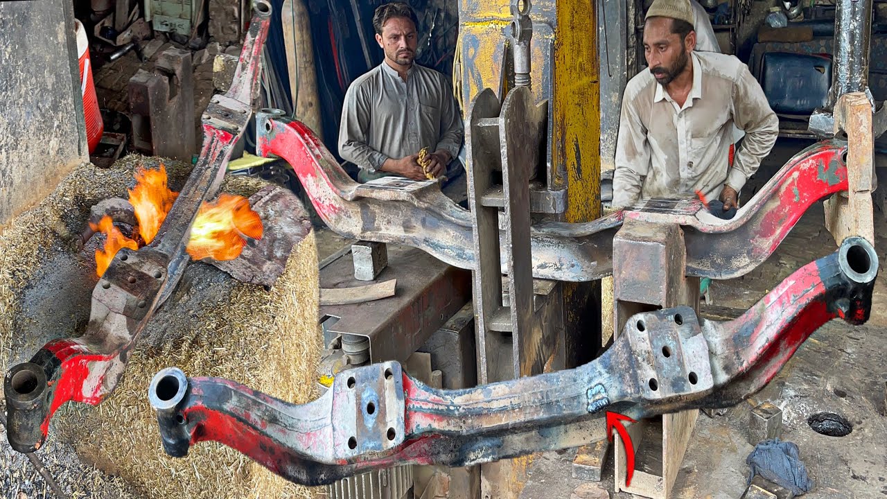 The First Time With This Technique Repaired 2 Pieces And Broken Front ...