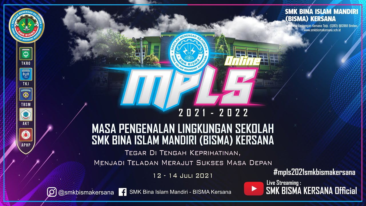 MPLS 2021 SMK Bisma Kersana hari ke-2 (Part 1 - Program Keahlian) - YouTube