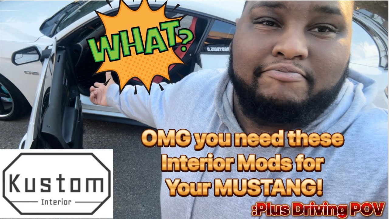 Best interior mods for your 2015-2023 Mustang.@kustominterior ...