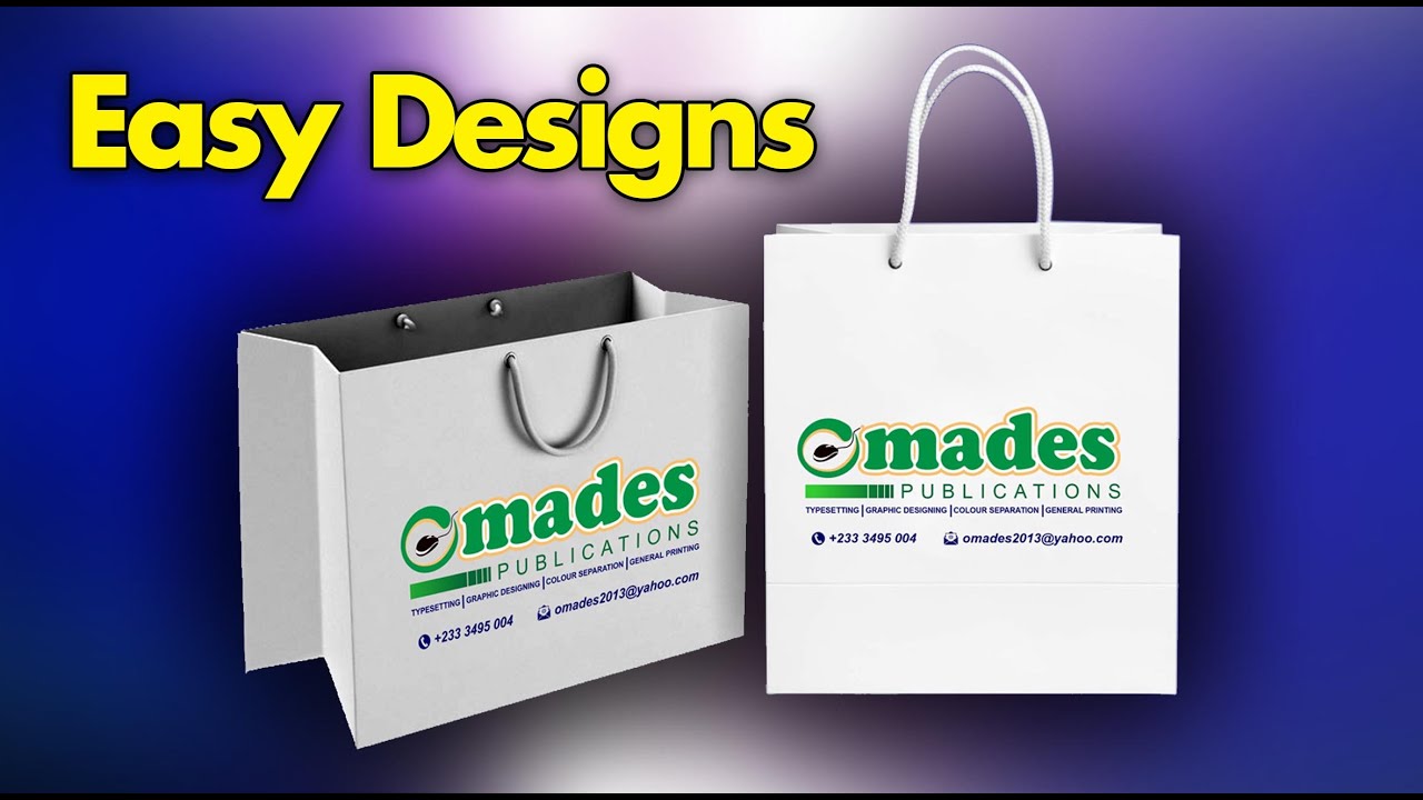Shopping Bag Graphic Design