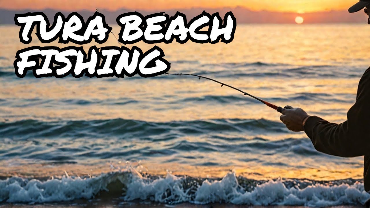 Fishing Tura Beach at Sunset for Big Australian Salmon - YouTube