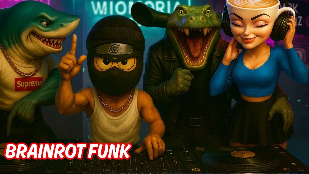 🎶 FUNK BRAINROT BRASILEÑO 🔥 El ritmo más viral del momento - YouTube