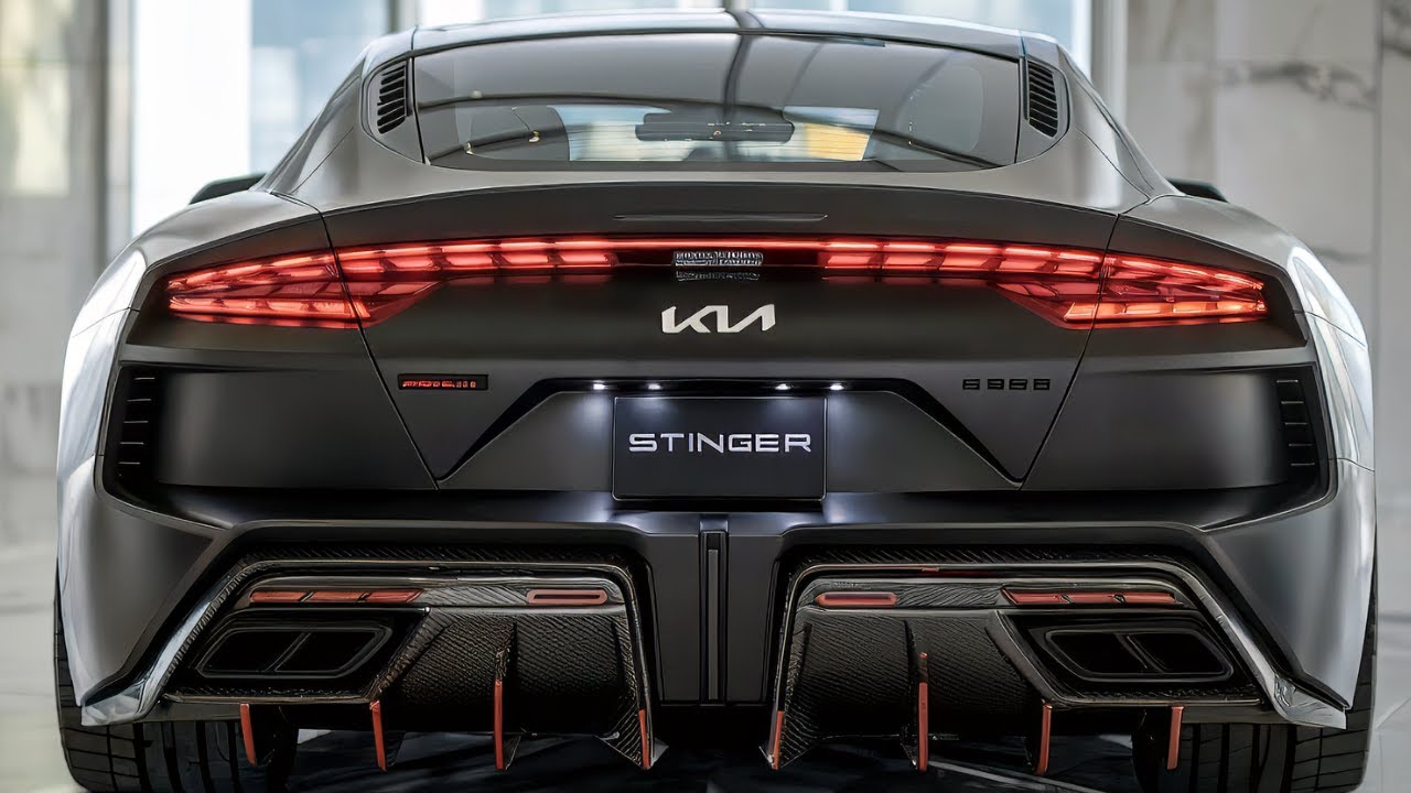 2025 Kia Stinger: The Sports Sedan Redefined – Power, Style, and ...
