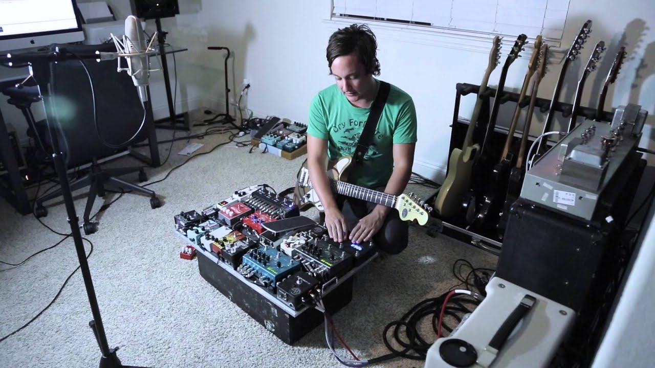 Jeffrey Kunde Pedal Board - YouTube