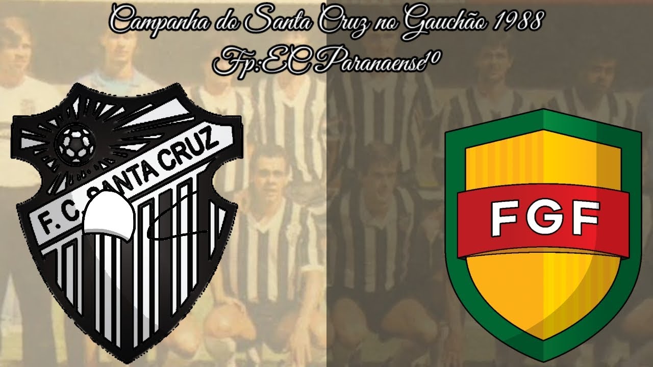 Campanha do Santa Cruz no Gauchão 1988 - YouTube