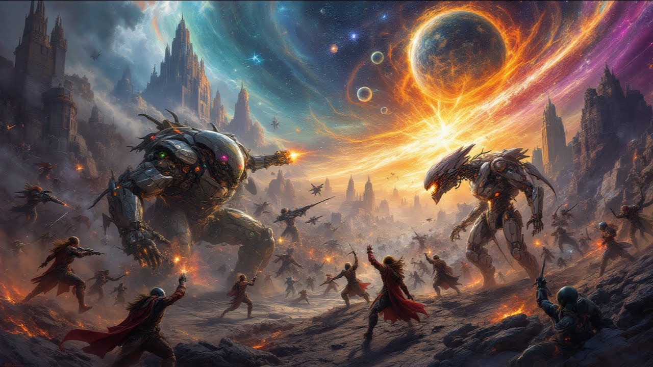 Earth at the Brink - The Epic Battle Between Humans, AIs, and Aliens in ...