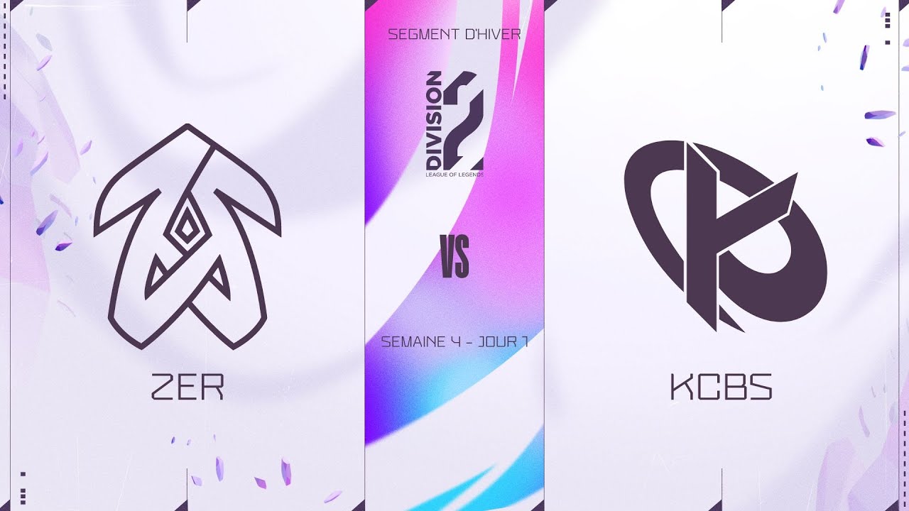 ZERANCE vs KCORP, CONTINUER SUR LA LANCÉE (DIV2 Winter 2025) - YouTube