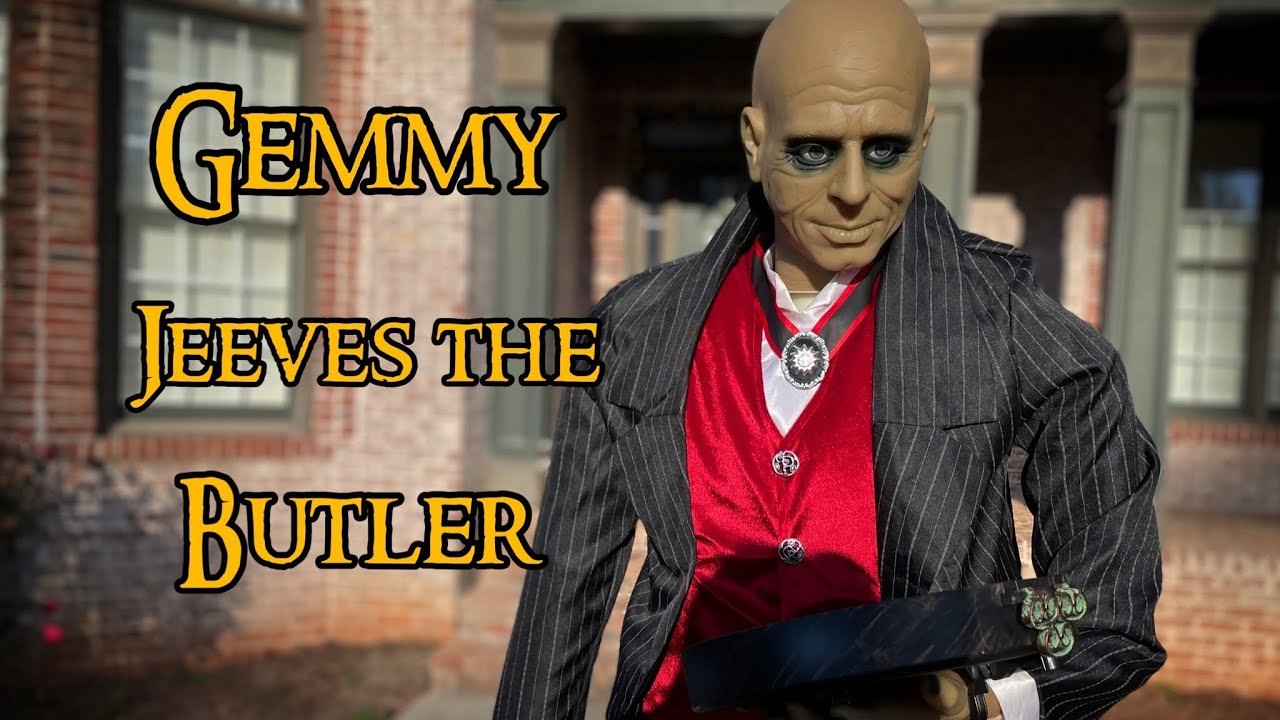 Gemmy | Jeeves The Butler - YouTube