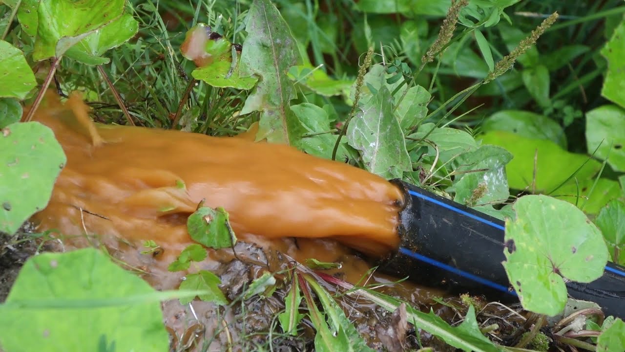 Well pump impeller cleaning from iron Grundfos sq 3 inch disassembly ...