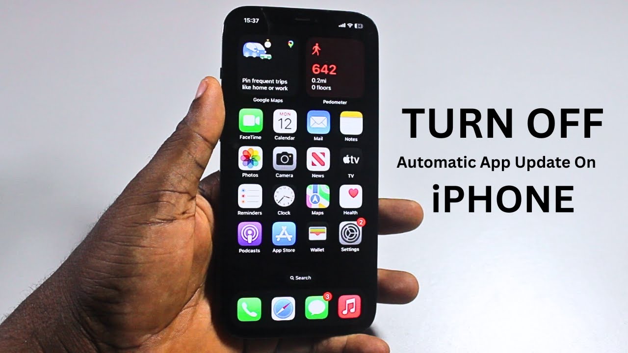 How to Turn Off Automatic App Update on iPhone - YouTube