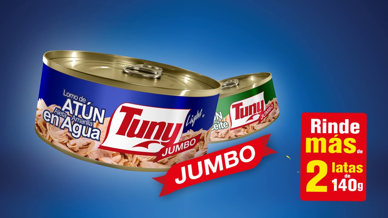 Atún Tuny es Jumbo, ¡más sabor, más producto! - YouTube