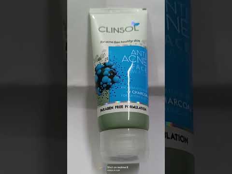 clinsol anti acne face wash - YouTube