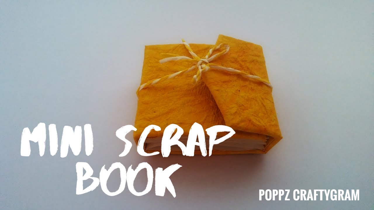MINI SCRAPBOOK||mini scrapbook tutorialDIY||how to make mini SCRAPBOOK ...