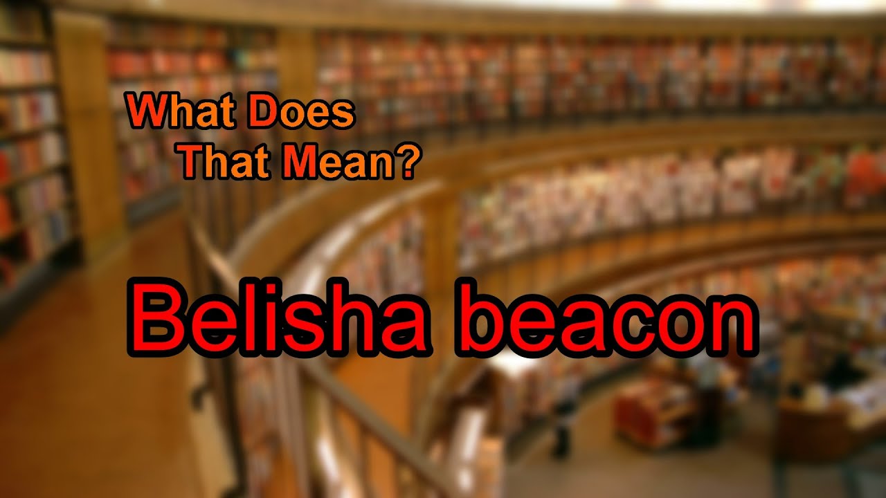 What does Belisha beacon mean? - YouTube