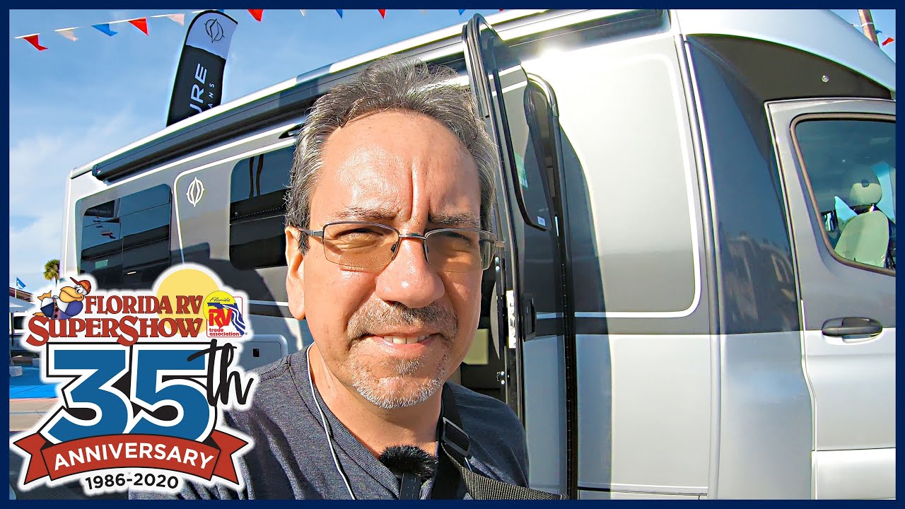 Florida RV SuperShow 2020 - Leisure Travel Vans - YouTube