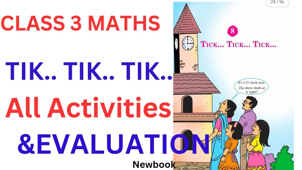 CLASS 3 MATHS UNIT 8 TIK... TIK... TIK...# ENGLISH MEADIUM # - YouTube