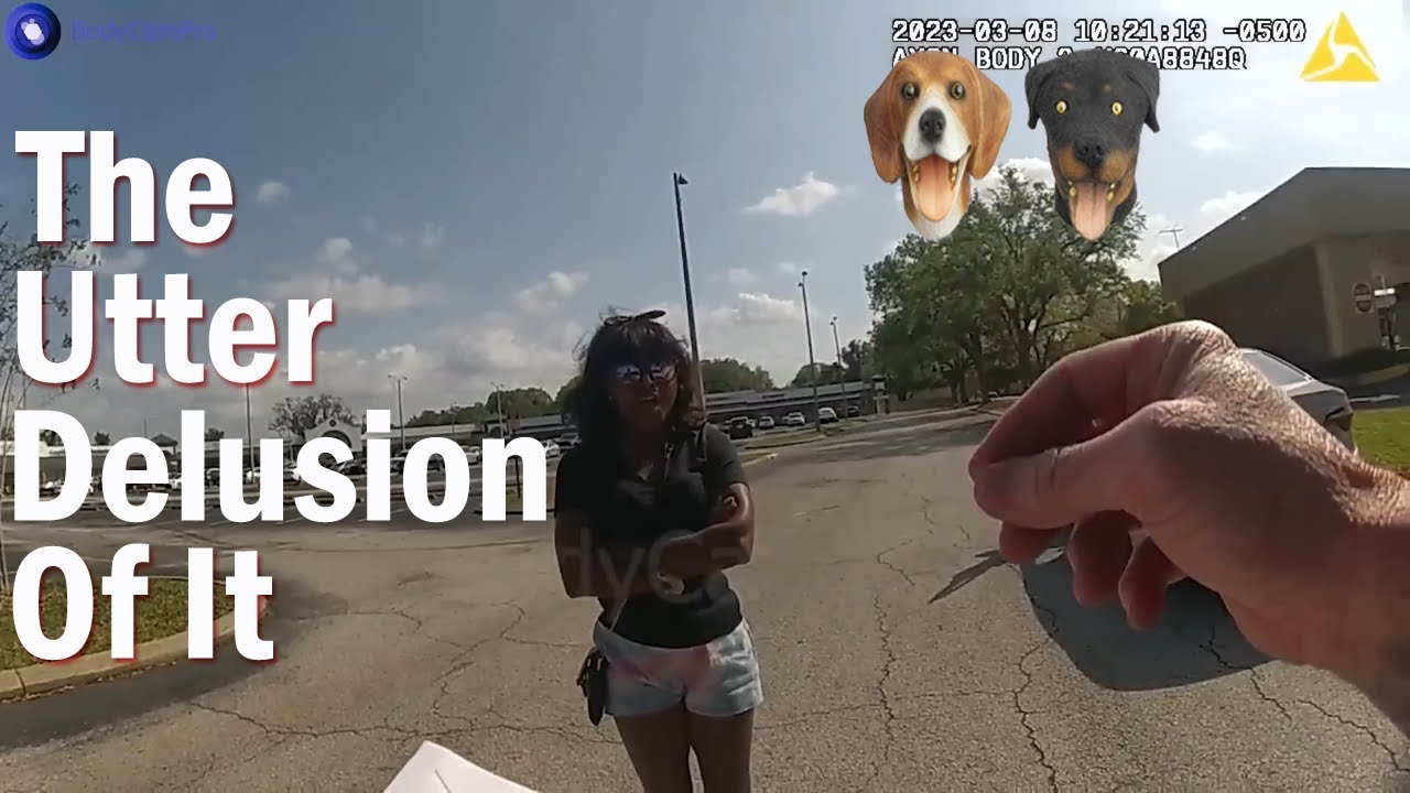 Police Chase Down Woman Running From Police After First Traffic Stop ...