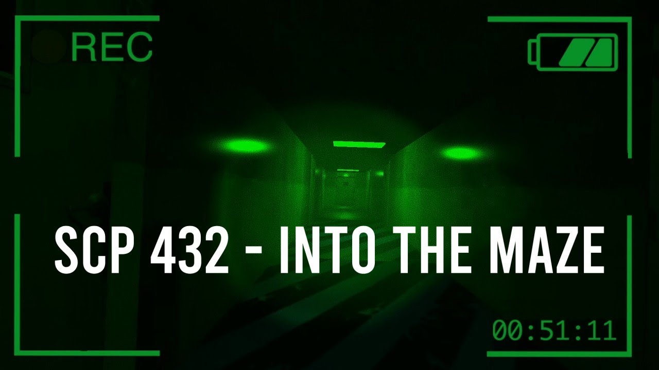 SCP 432 - Into The Maze Horror Game - YouTube
