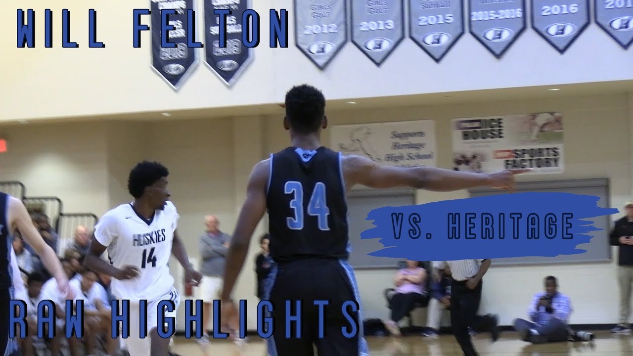 DOUBLE-DOUBLE MACHINE! NC's Top 2021 Big William Felton 30 points, 13 ...