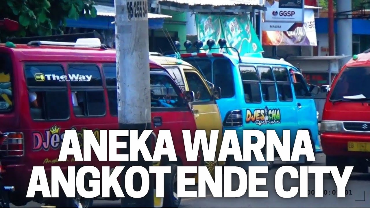 WARNA WARNI ANGKOT ENDE CITY - YouTube