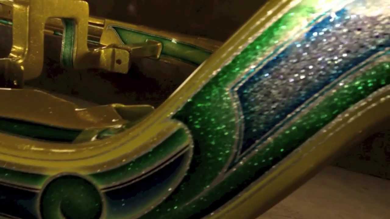 KANDY N CHROME CUSTOM PAINT FAMILY JEWLES EL CAMINO FRAME - YouTube