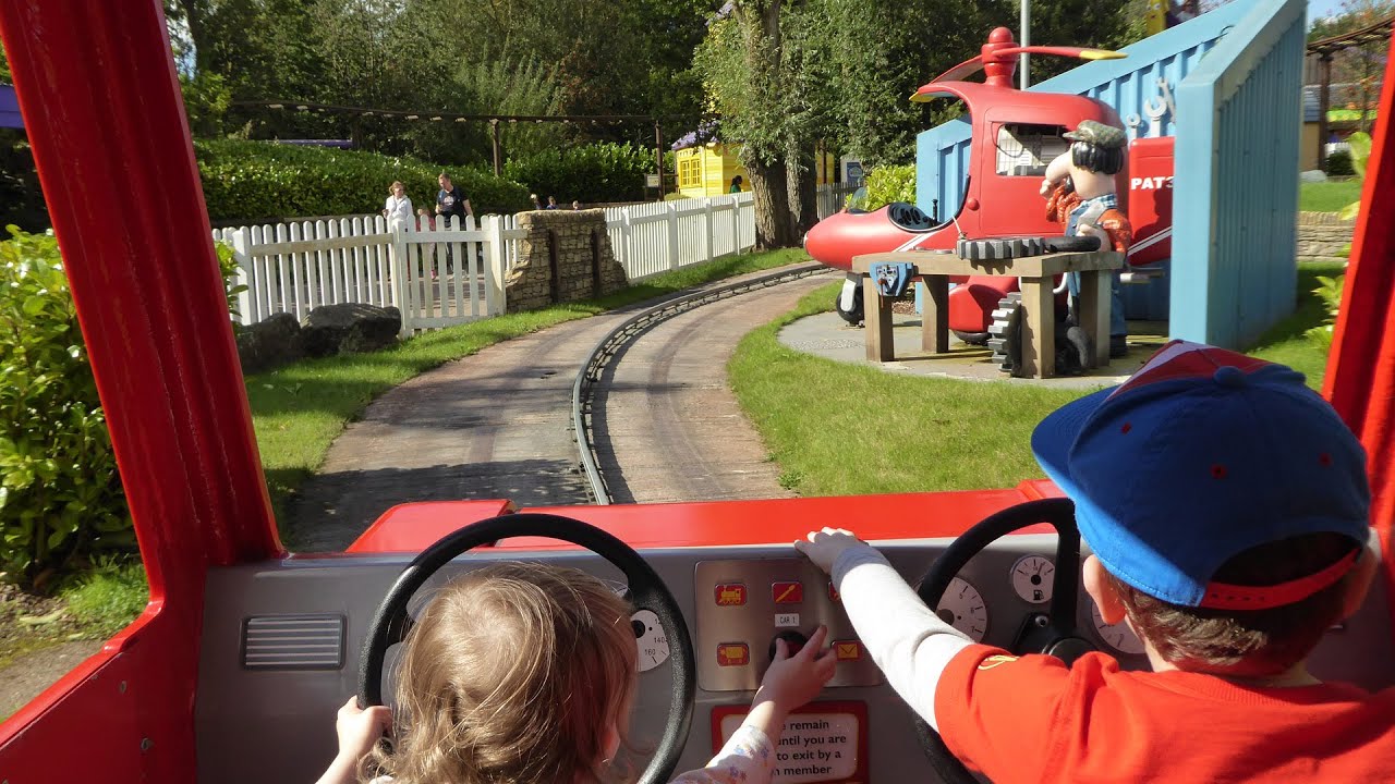 Postman Pat Parcel Post FULL RIDE at CBeebies Land in Alton Towers ...
