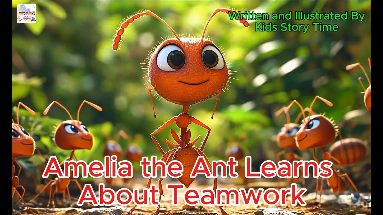 Amelia the Ant Learns About Teamwork | A Story About Working Together ...
