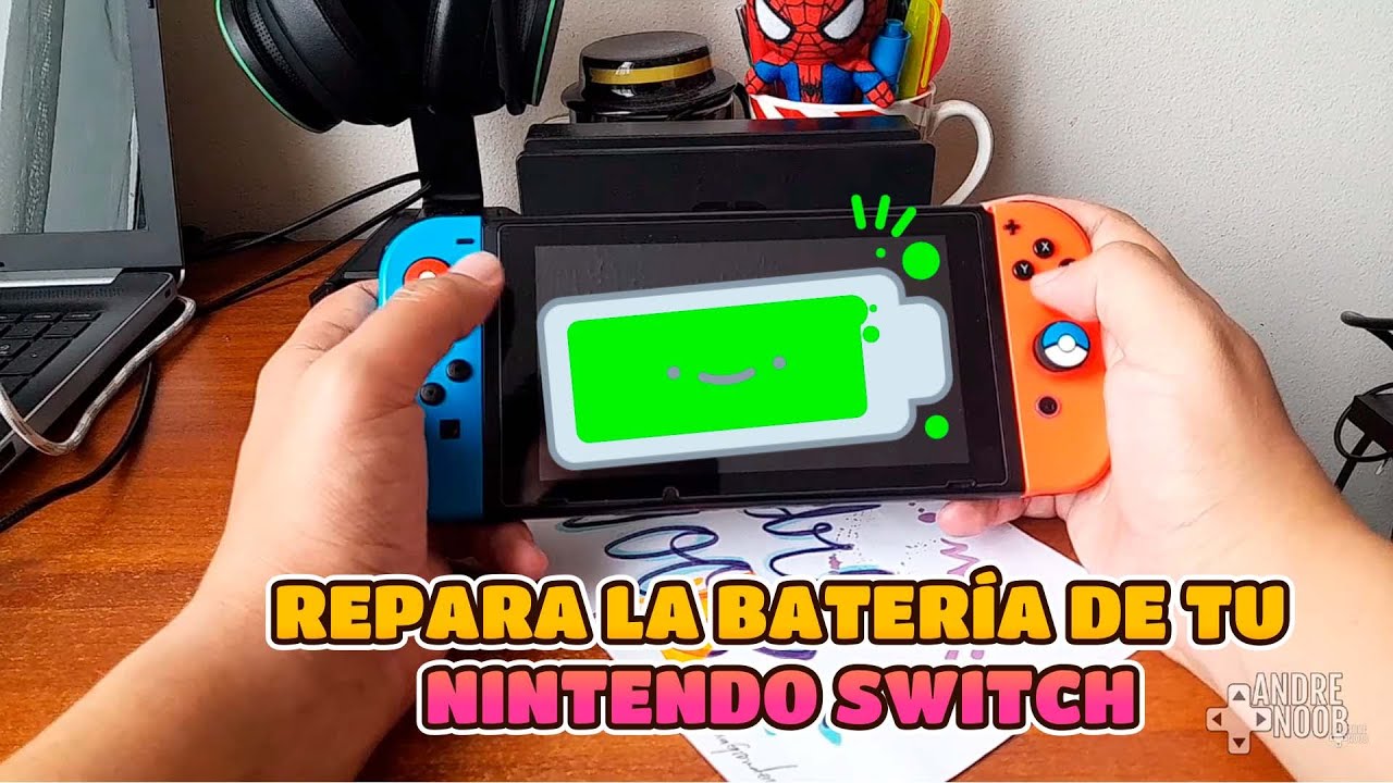 🔋¿Cómo reparar y restaurar la batería de Nintendo Switch? - YouTube
