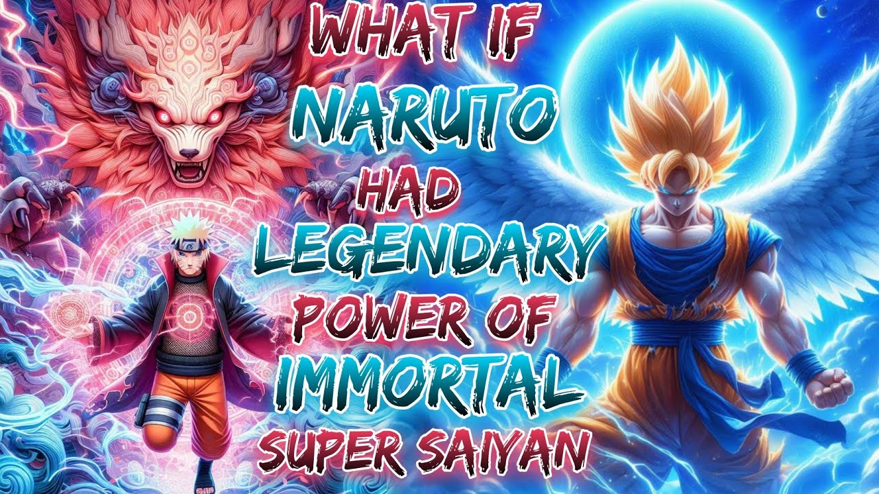 What If Naruto Had Legendary Power Of Immortal Super Saiyan - YouTube