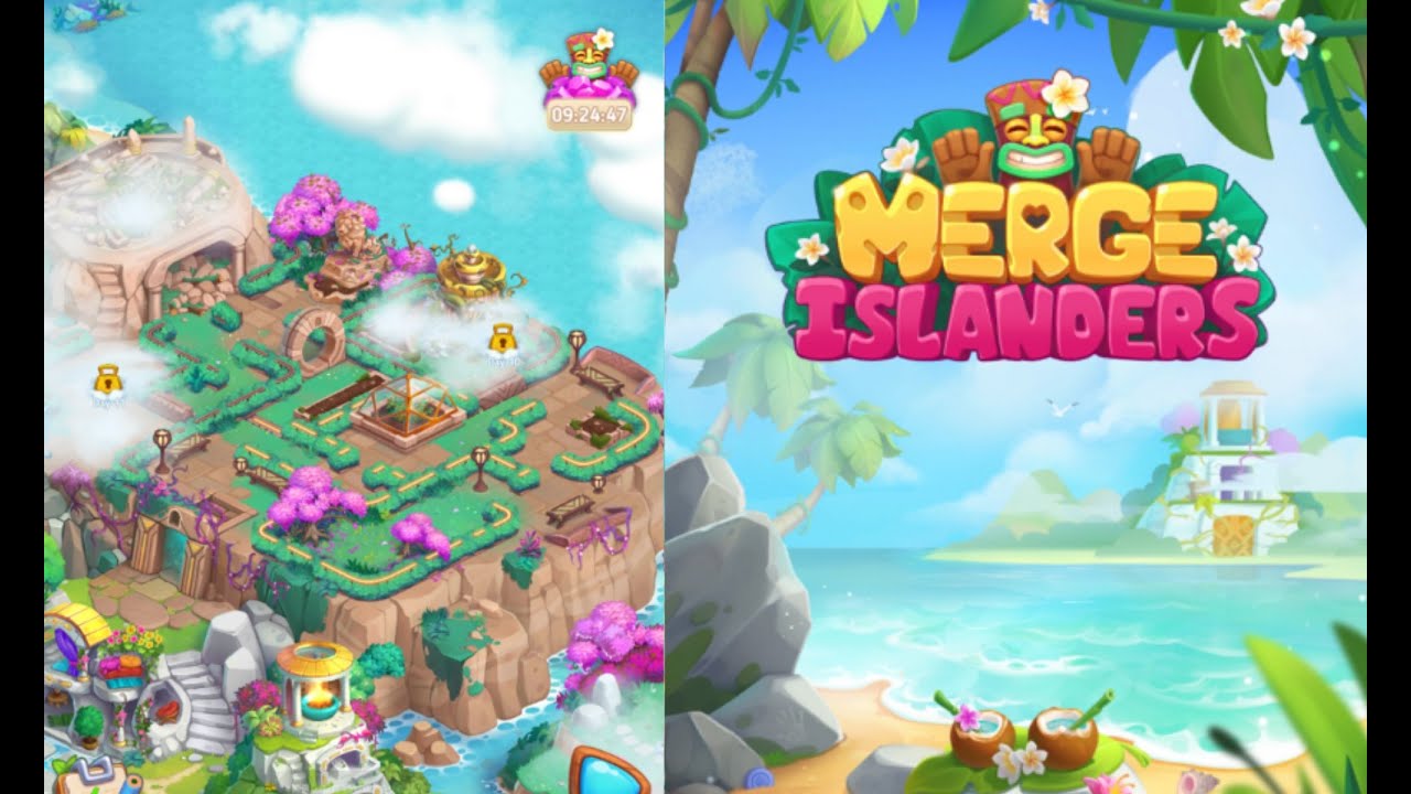 Merge Islanders: Magic Puzzle | Level 9-10 Part 13 🏕🏞 - YouTube