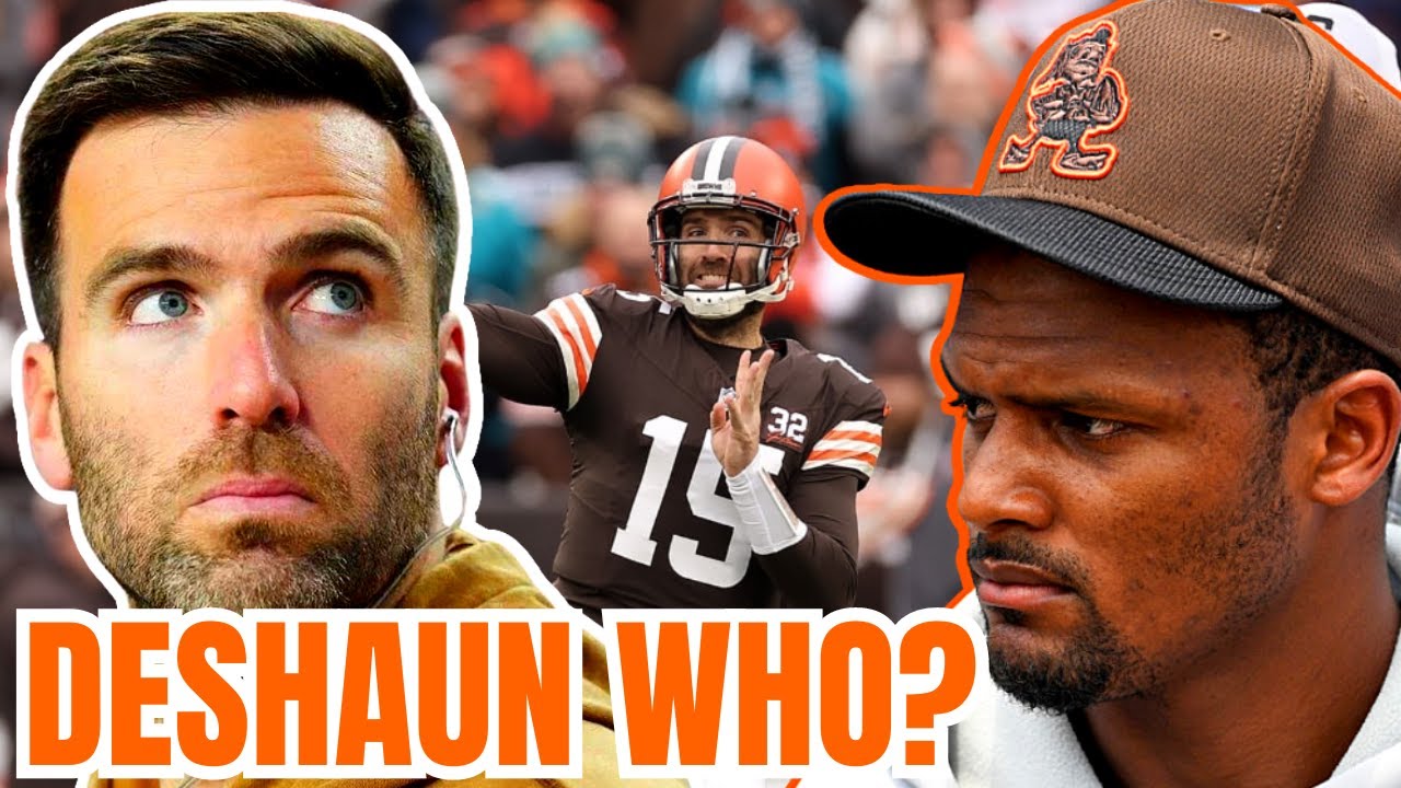 CLEVELAND BROWNS FANS CLOWN DESHAUN WATSON! Joe Flacco WINS STARTING QB ...