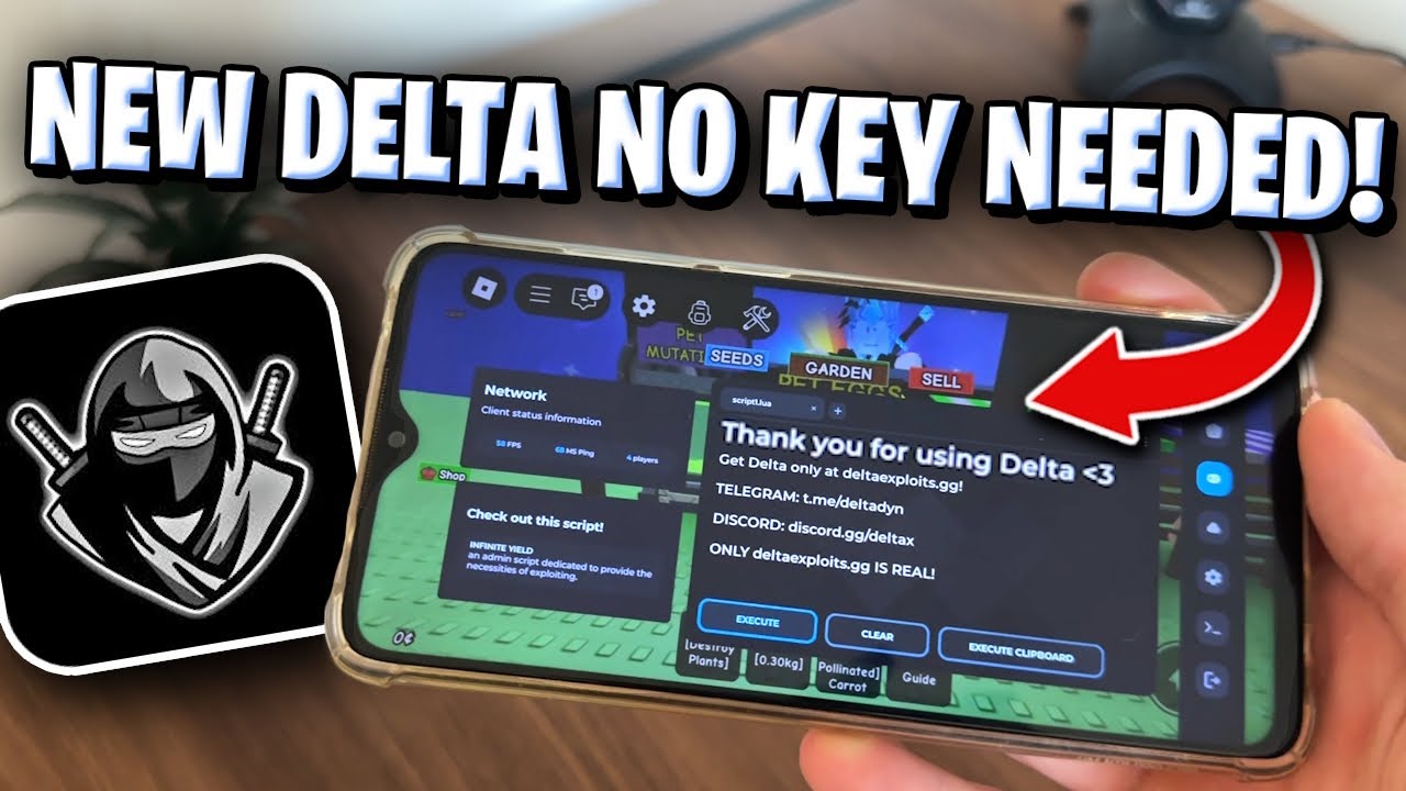 Delta Executor for Roblox 🥷 Delta Executor Mobile - How To Download ...